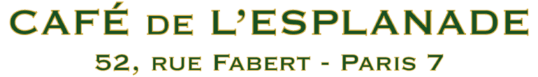 Café de l'Esplanade – Restaurant Paris 7